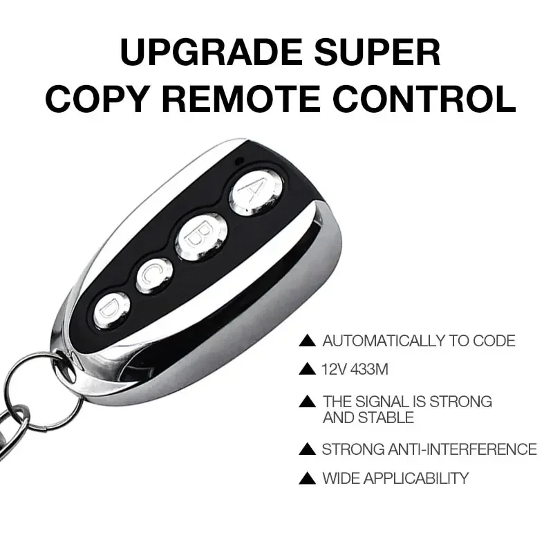 U-Shaped-Four-Keys-Copy-Remote-Control-433-Universal-Pair-Copy-Electric ...