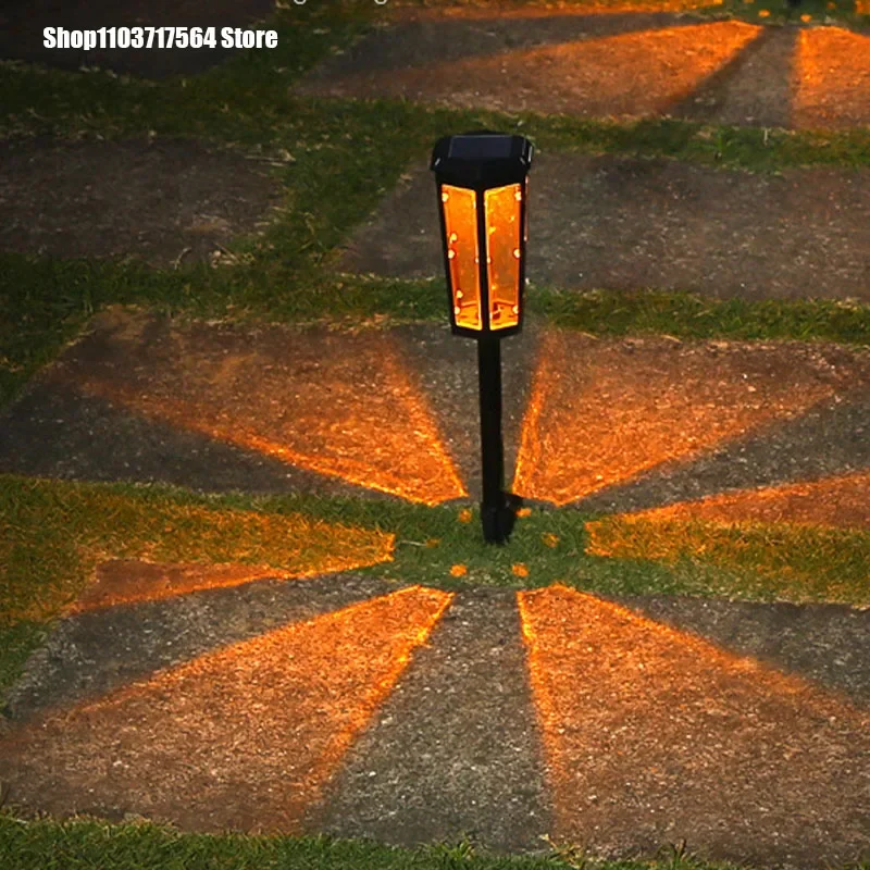 Solar-lawn-light-outdoor-waterproof-garden-light-Simple-LED-community ...