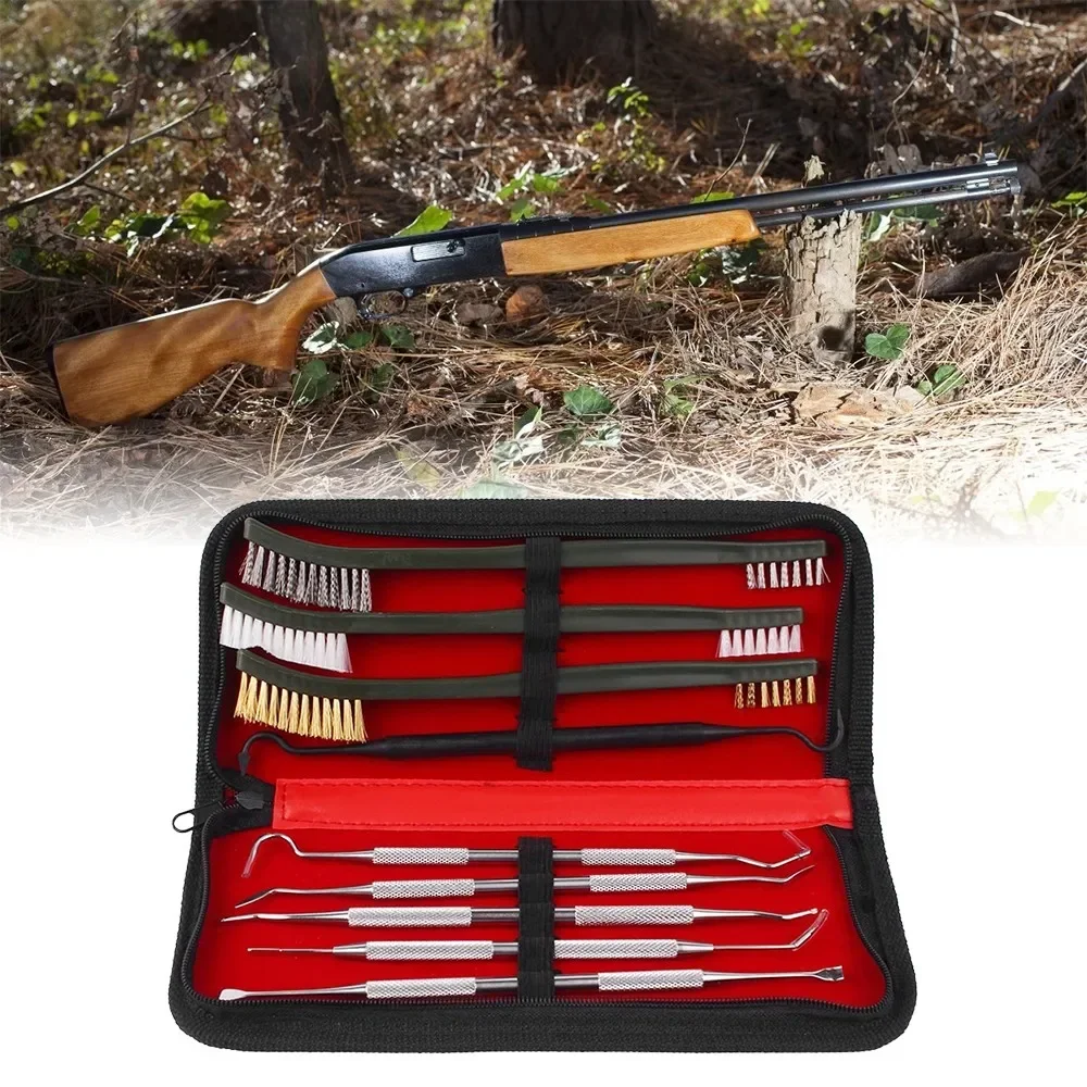 Tactical Hot Sale 9pcs/Set weapon cleaning kit Universal Gun Hunting ...
