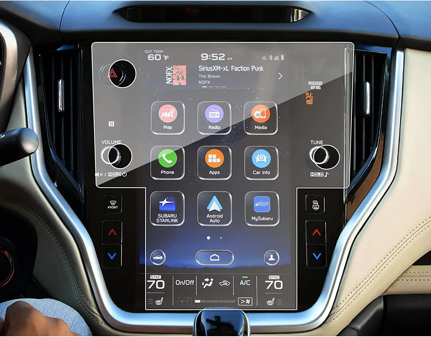 Tempered-Glass-Screen-Protector-FIT-Subaru-Outback-Legacy-2020-2021 ...