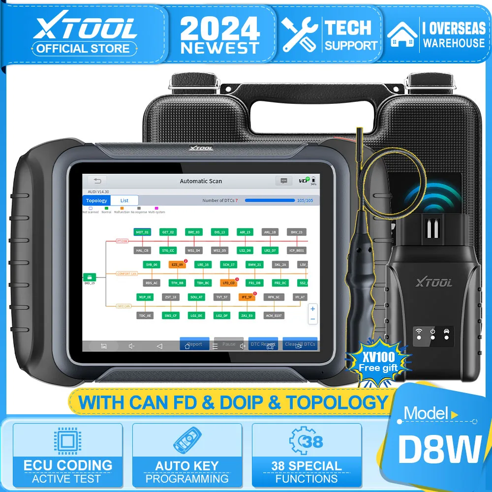 XTOOL-D8W-WIFI-OBD2-Car-Diagnostic-Tools-ECU-Online-Coding-Bi ...