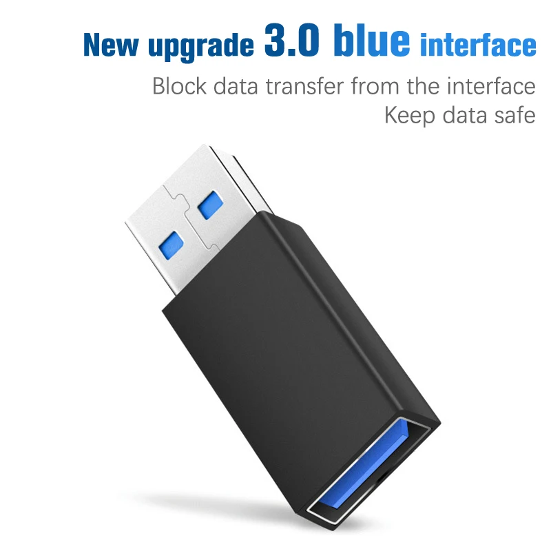 USB Anti-hacking Blockers Data Sync Blockers USB Connectors Against Juice Jacking Adapters for ...