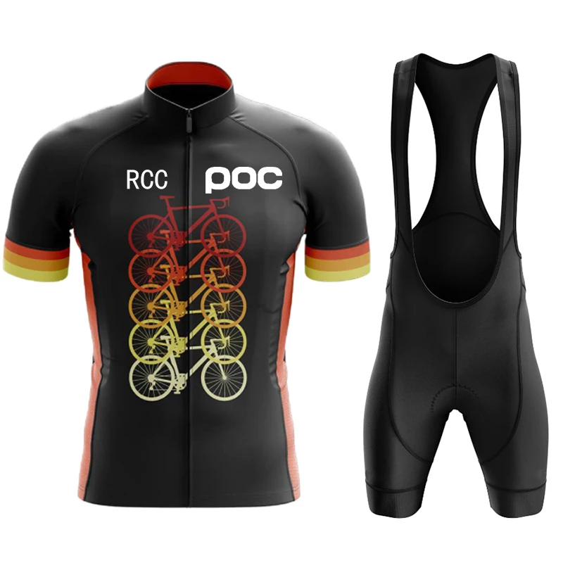2024-Rcc-Poc-Team-Wielertui-Set-Fietsleding-Mtb-Bike-Kleding-Uniform ...