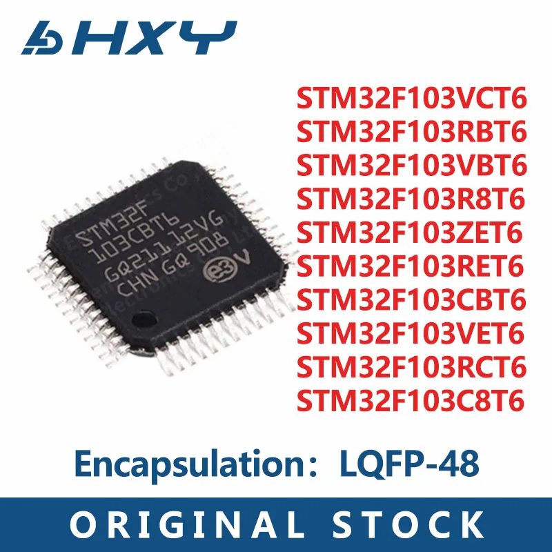 1PCS-package-LQFP-48-STM32F103VCT6-STM32F103RBT6-STM32F103R8T6-STM32F103ZET6-STM32F103Z6 ...
