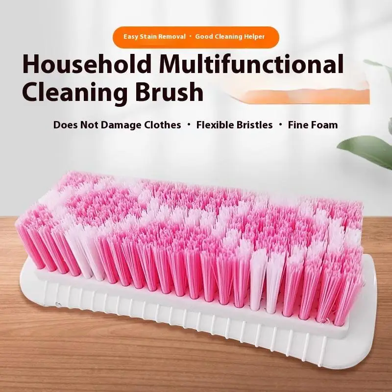 Durable Hard Bristle Laundry Brush Long-lasting Cleaning Brush No ...