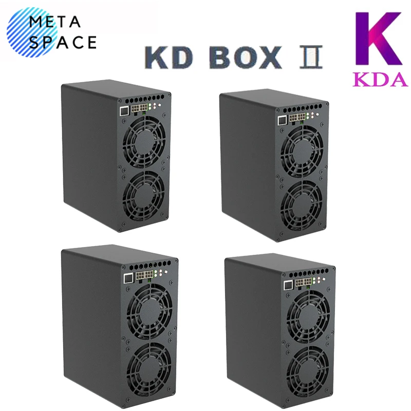 Goldshell-minero KD BOX II 5TH/S, 400W, con PSU, Asic, poco ruido que ...