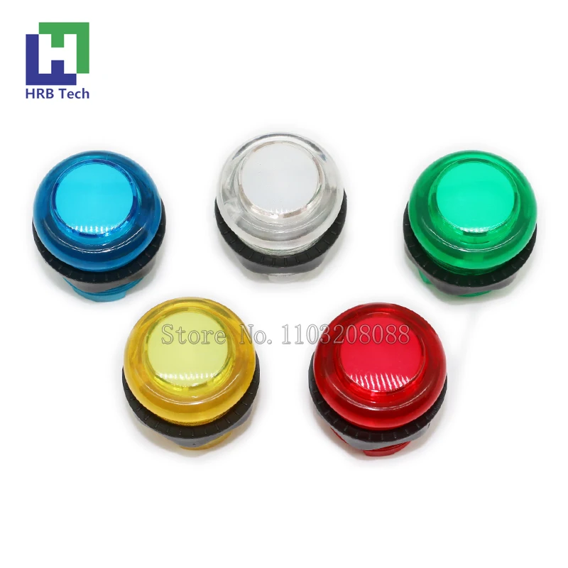 50PCS-28mm-LED-Illuminated-Light-12v-Push-Button-4PIN-Microswitch-Video ...