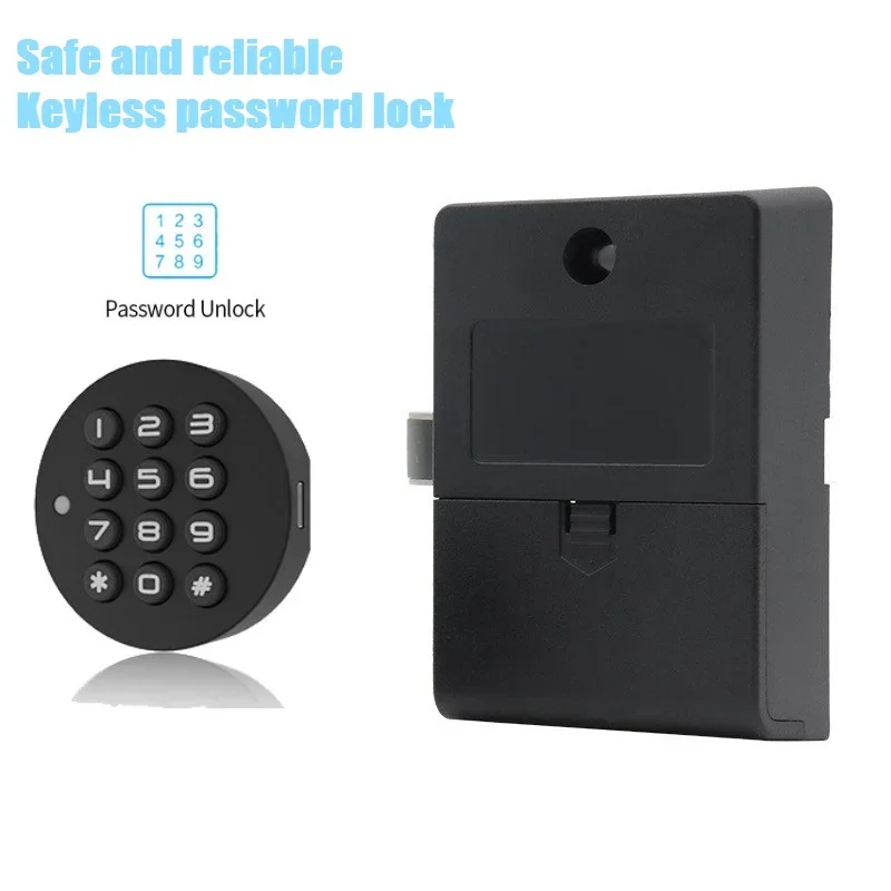 Password-Door-Lock-Office-Drawer-Lock-File-Cabinet-Intelligent-Storage-Box-Locker-Electronic ...