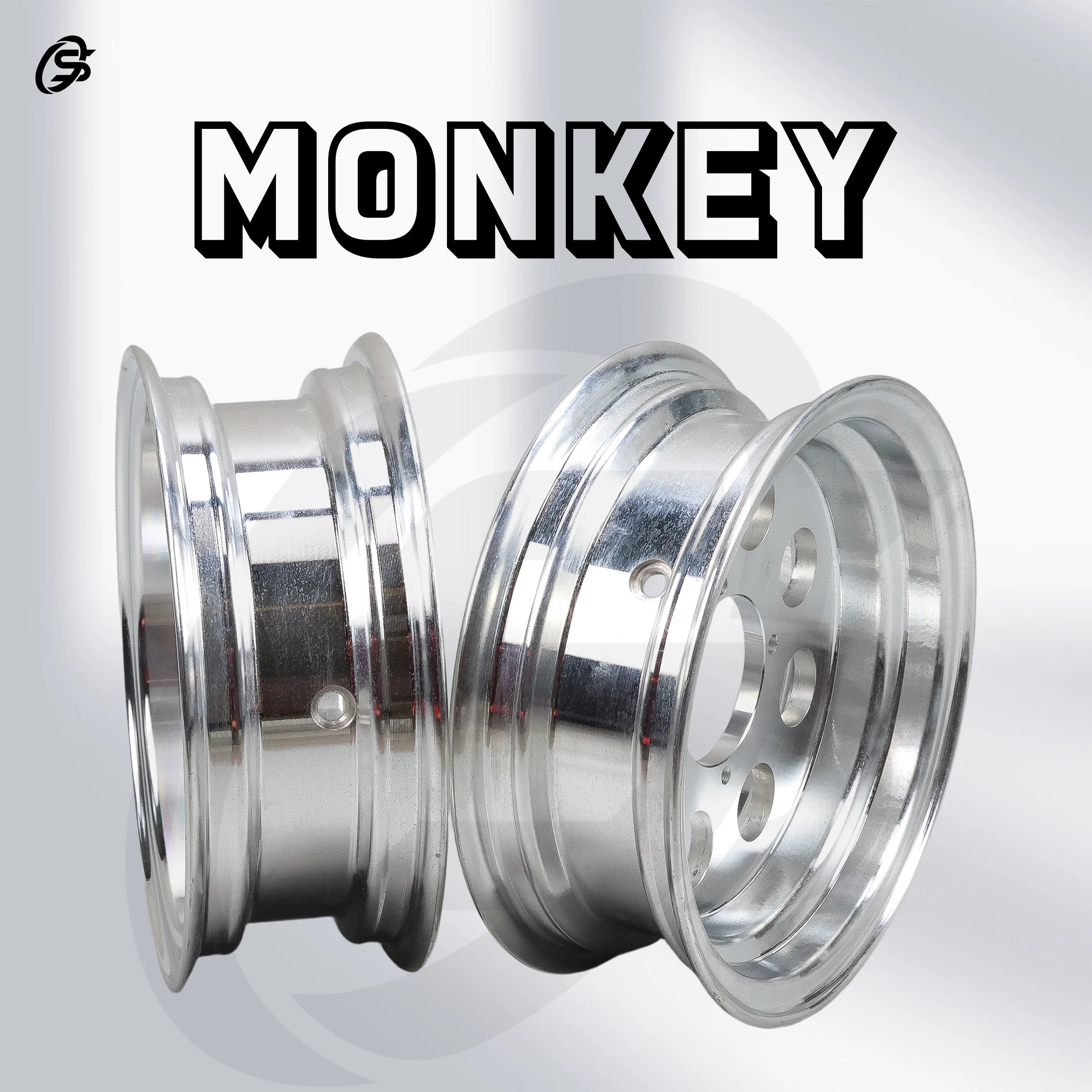 3.5-10 Wheels Z50 Aluminum Rims Monkey Z50 Wheels Hubs Integrated Rims ...