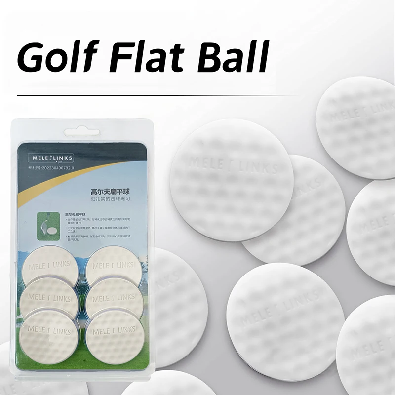 Golf-Flat-ball-Swing-Golf-Training-Aid-the-Flat-Ball-Is-For-Full-swing ...