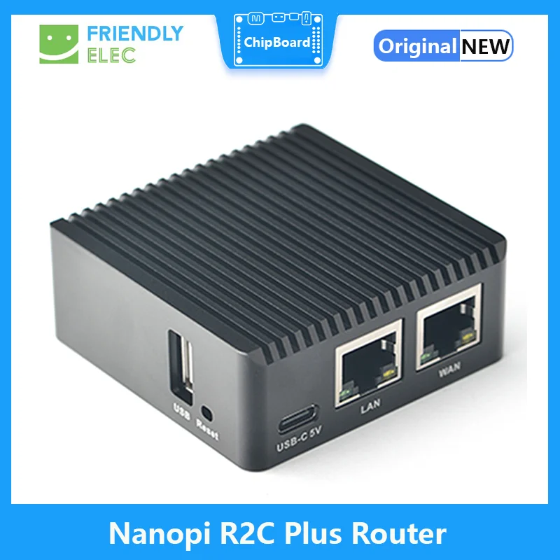FriendlyElec-Nanopi-R2C-Plus-Mini-Router-RK3328-dual-Gigabit-network ...