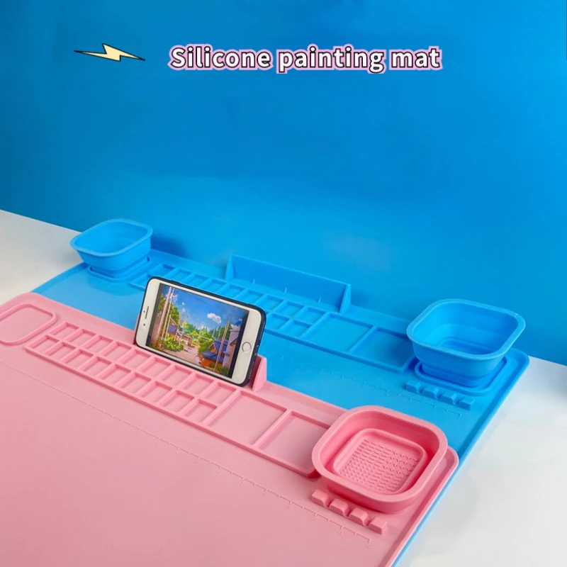 Bview-Art-New-silicone-drawing-mat-with-cell-phone-holder-square ...