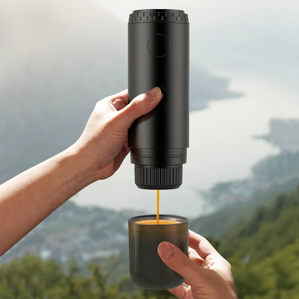 Portable Electric Espresso Machine Travel Coffee Maker for Camping Car ...