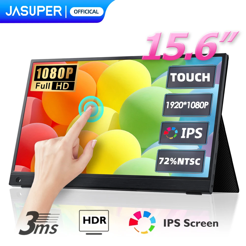 Monitor-port-til-con-pantalla-t-ctil-IPS-15-6-pulgadas-1080P-USB-C-HDMI ...