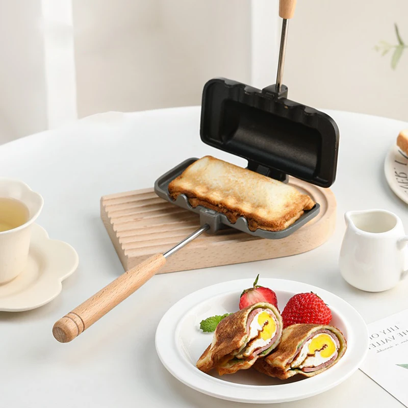 Double-Sided-Sandwich-Baking-Pans-Easy-To-Clean-Breads-Crepe-Pans-High ...