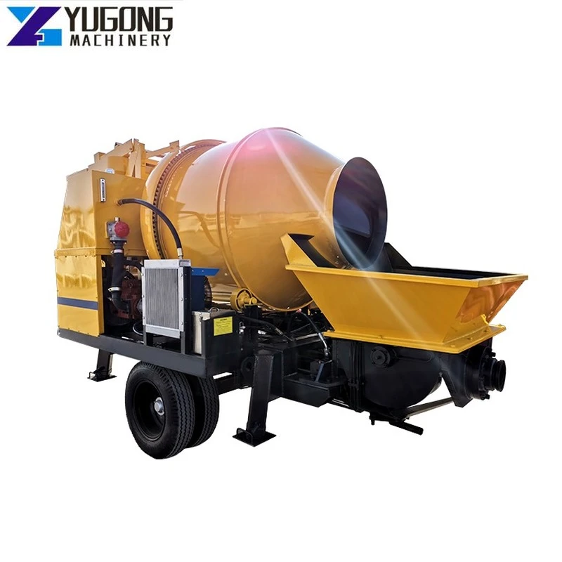 Concrete Pumps Mobile Small Concrete Pump Mortar Spraying Conveying ...
