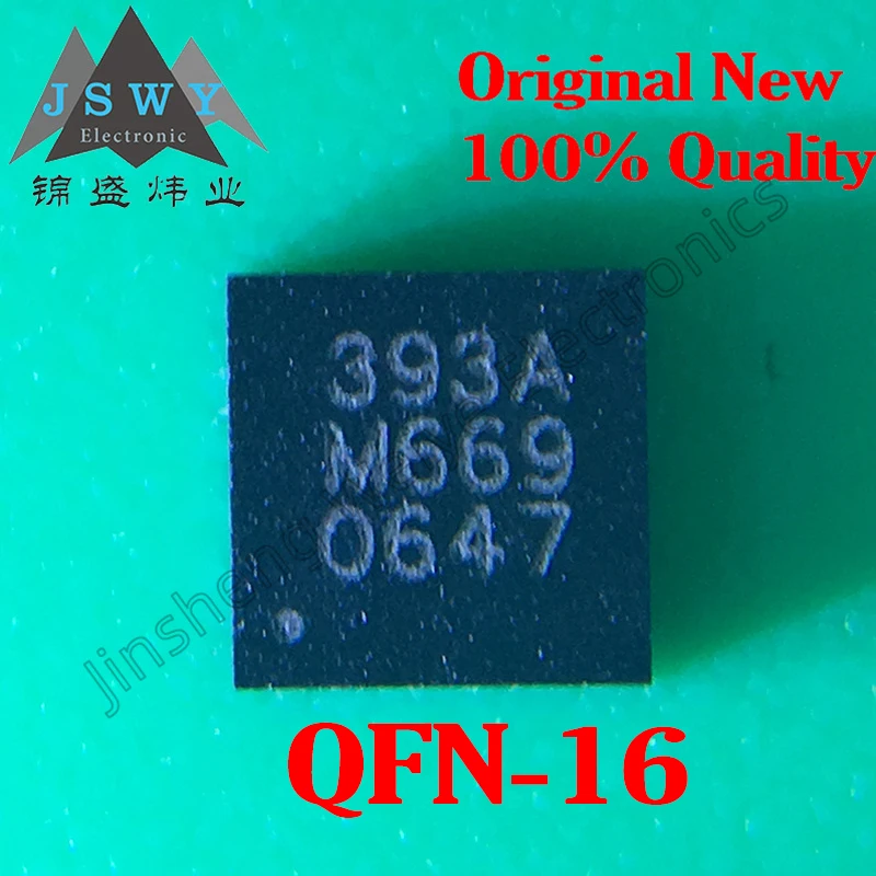 1-5PCS MLX90393ELW-ABA-011-RE MLX90393 Screen Printed 393A QFN-16 ...