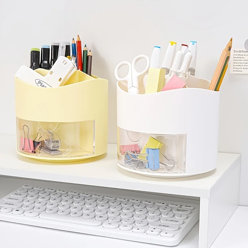 MOHAMM-1pc-360-Degree-Spinning-Pencil-Pen-Desk-Organizers-Pencil-Pen ...