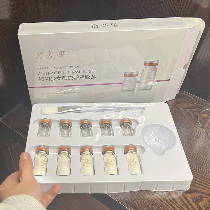 Korea-DIY-Miracle-Face-Mask-Peptide-Hyaluronic-Acid-Essence-Kit-Repair ...