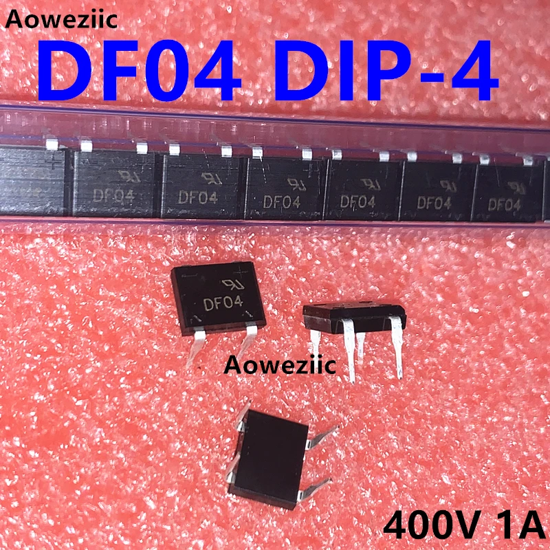 10PCS-DF04S-DF04M-DF04-1A-400V-DIP-4-SOP-4-single-phase-bridge ...