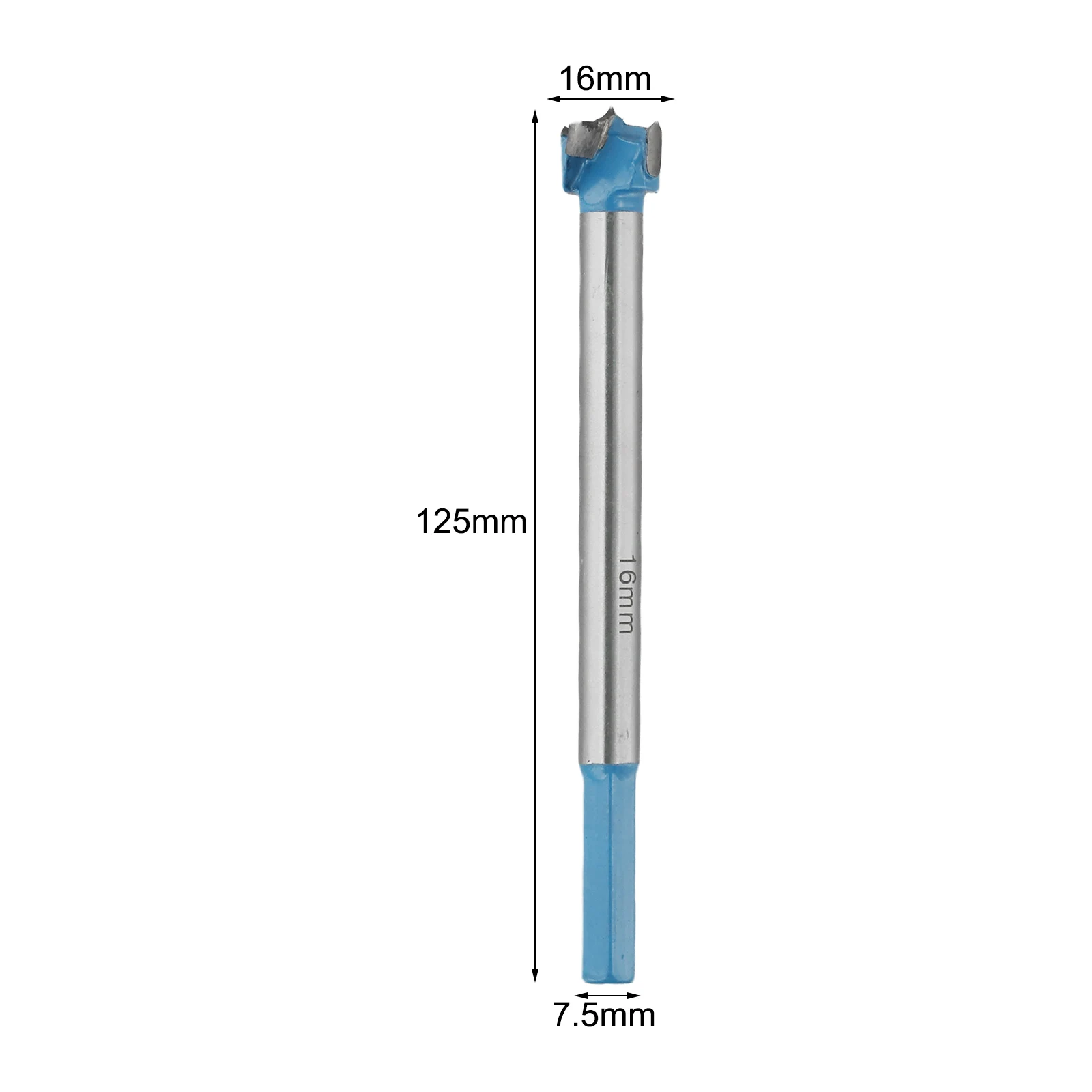 1pc 16-25mm Drill Bit Extended Hole Punch Reamer Bit Shank 7.5mm For ...