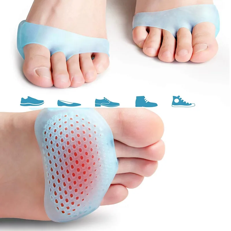 1pair-Metatarsal-Silicone-Pads-Of-Foot-Cushions-For-Rapid-Pain-Relief ...