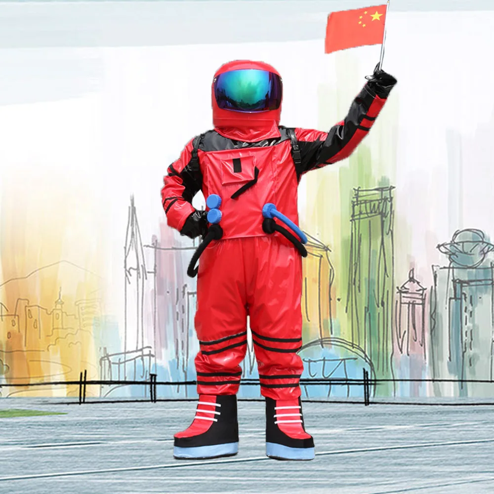 Red Space Suit
