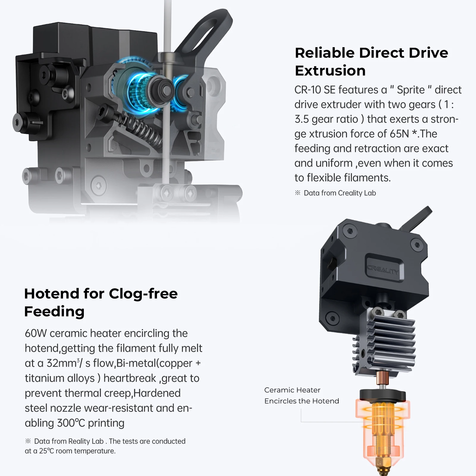 Creality Cr10 Se 3d Printer Fast Printing 600mm S With Precision X And Y Axis Linear Rails Sprite