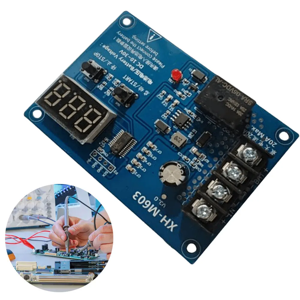 XH-M603-Battery-Charger-Board-DC10-30V-Storage-Lithium-Battery-Charger ...