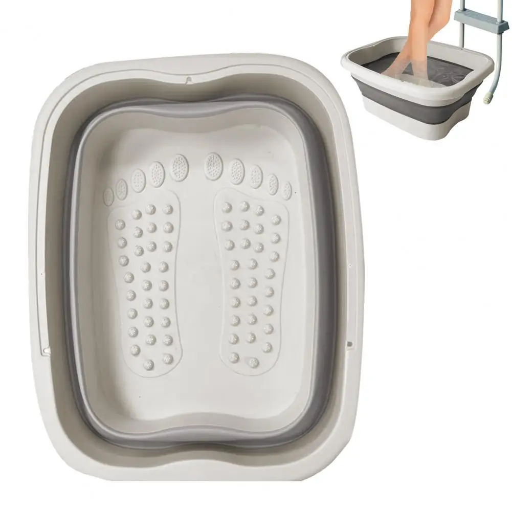Foldable-Home-Foot-Bath-Bucket-Massage-Foot-Wash-Leisure-Health-Bucket ...