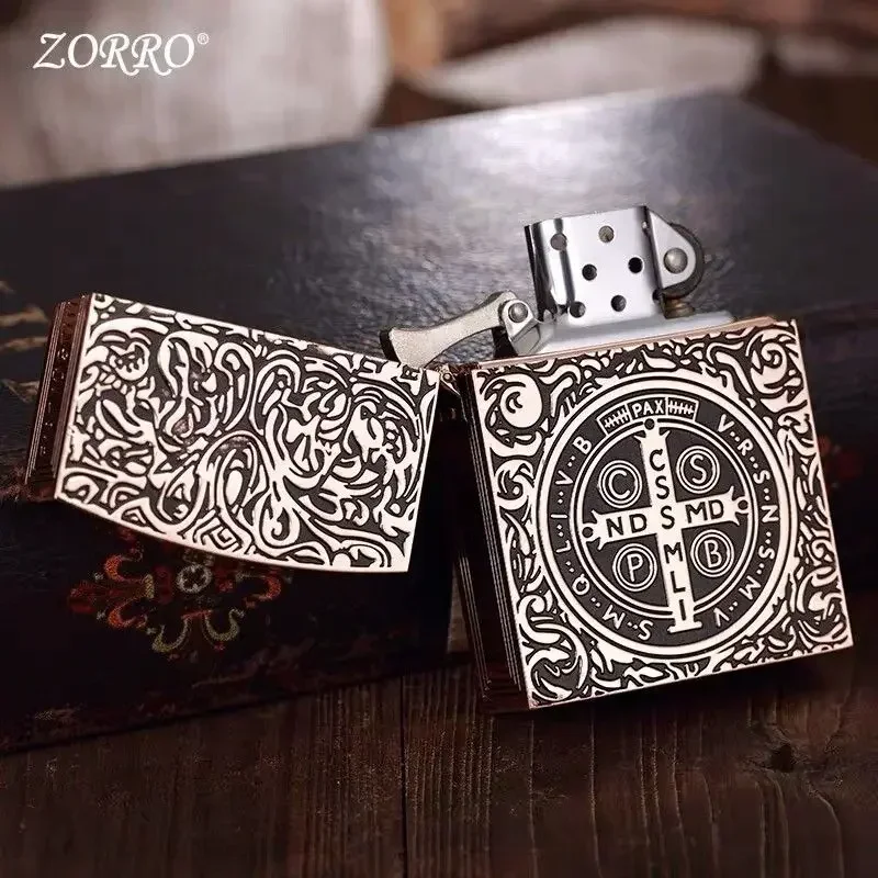 ZORRO-1-1-Limited-Edition-Oversized-Kerosene-Lighter-Metal-Personality ...
