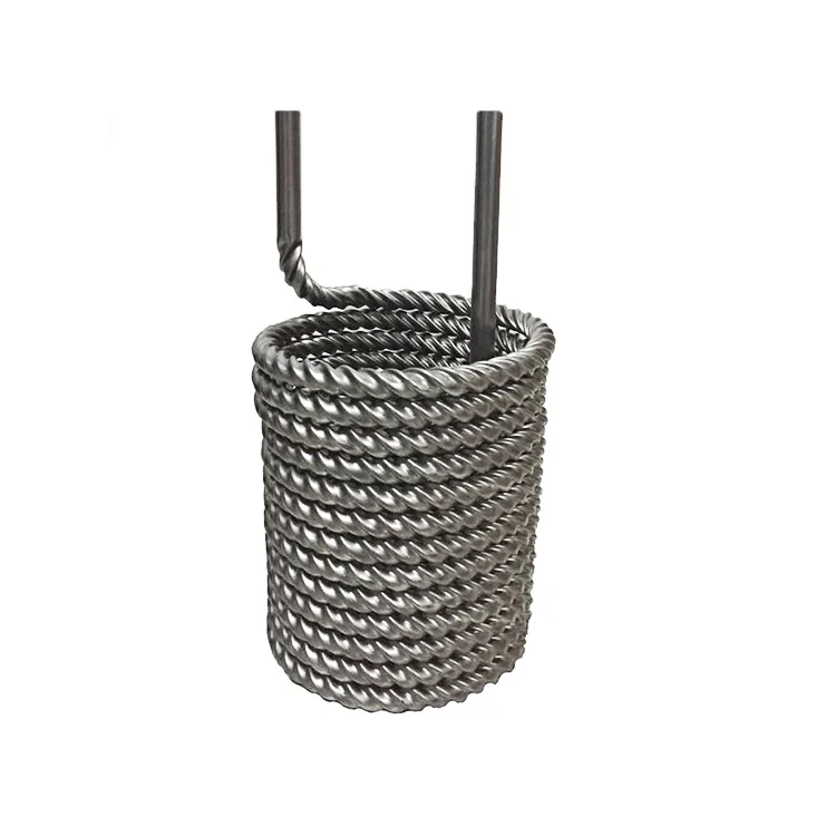 Customized Titanium Evaporator Coils for Swimming Pool Heat Pump Spa ...