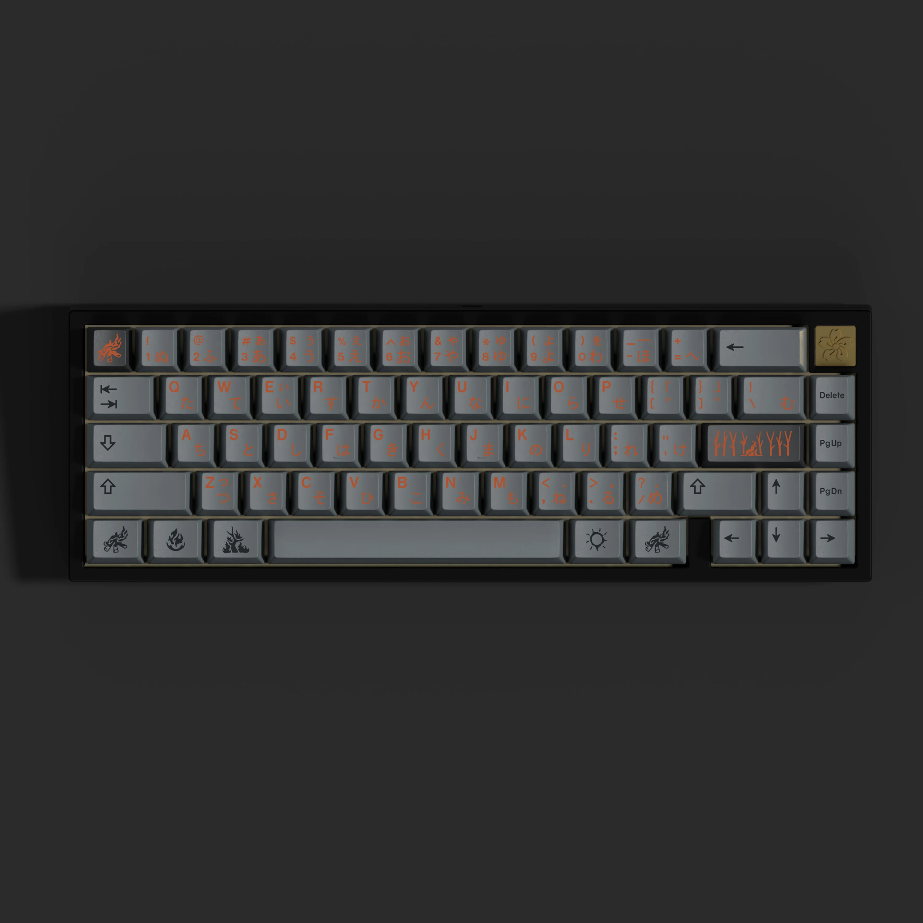 GMK-153-keys-Cinder-PBT-keycaps-cherry-profile-Dye-Sublimation-For-MX ...