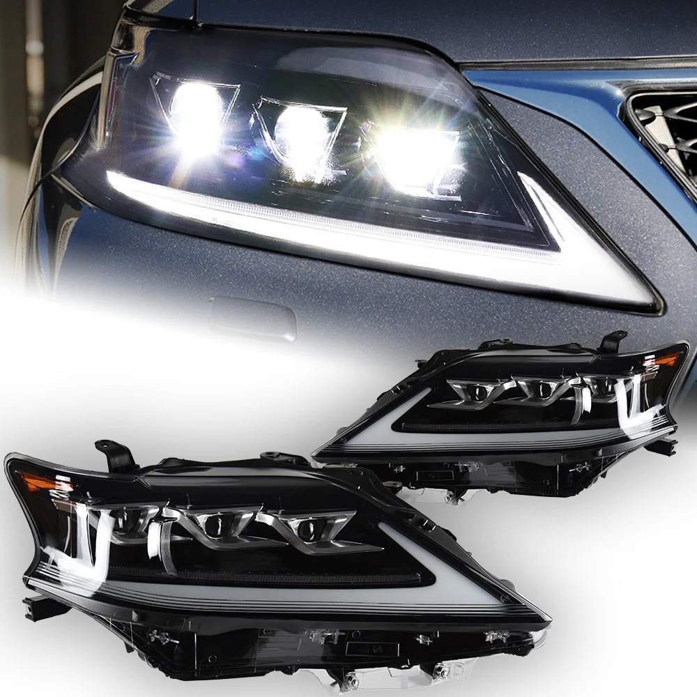 AKD-Car-Styling-Head-Lamp-for-Lexus-RX270-Headlights-2009-2015-RX350 ...