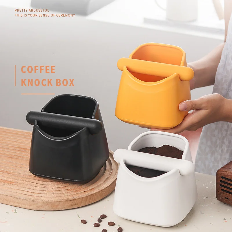 Powder Slag Box Slag Slot Handle Coffee Appliance Square Slag Bucket ...