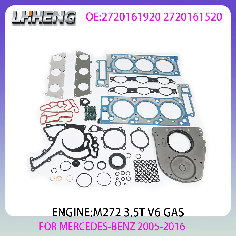 M272 Engine gasket kit For MERCEDES-BENZ W204 CLS350 W212 S212 X204 ...