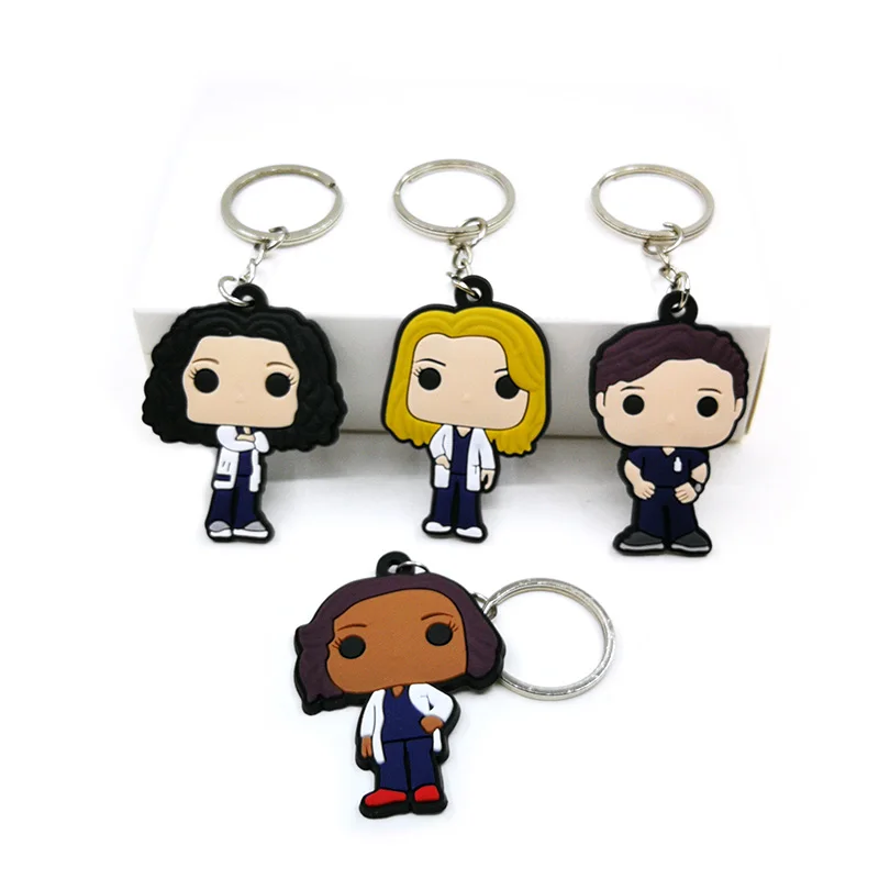 1PCS-PVC-Rubber-Key-Ring-Classic-Anime-Figure-Mold-Doctor-Shape-Petty ...