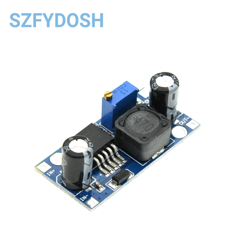 Lm2596s Dc-dc Step-down Power Supply Module 3a Adjustable Step-down Module Lm2596 Voltage ...