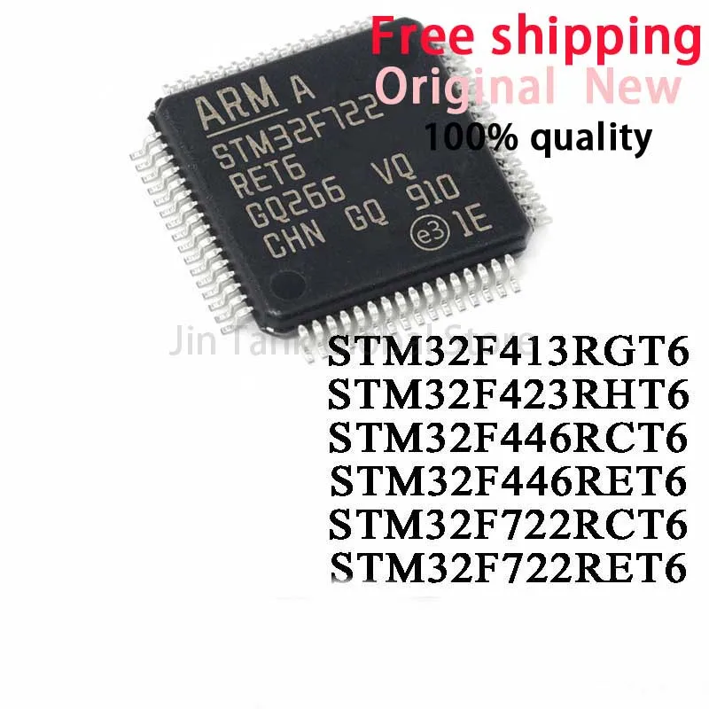 Chip-Ic-QFP64-100-Original-STM32F413RGT6-STM32F423RHT6-STM32F446RCT6-STM32F446RET6-STM32F722RCT6 ...