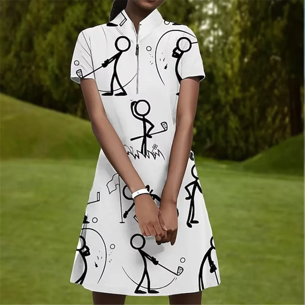 Vestido-de-Golf-para-mujer-ropa-deportiva-que-absorbe-la-humedad-secado ...