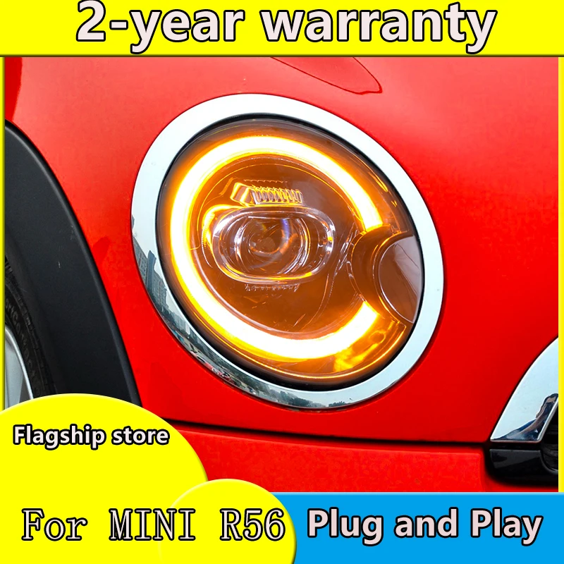 Car-Stlying-for-MINI-R55-R56-Headlights-2007-2013-Cooper-LED-Headlight ...