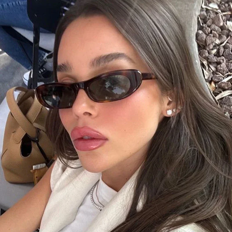 Trend-2024-Tortoise-Shell-Cat-Eye-Sunglasses-for-Women-Men-Brand-Narrow ...