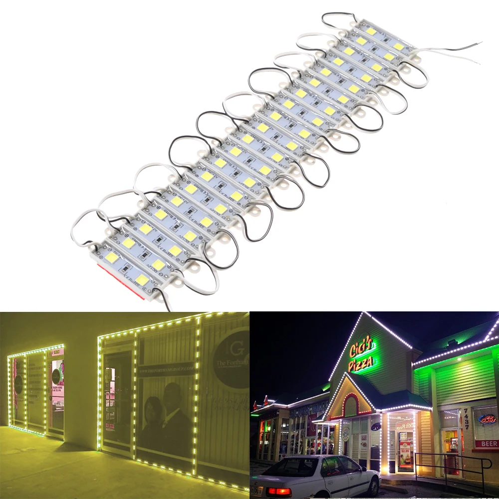 1set-20Pcs-5054-2LED-Modules-Mini-Led-DC-12V-Waterproof-Backlight-for ...