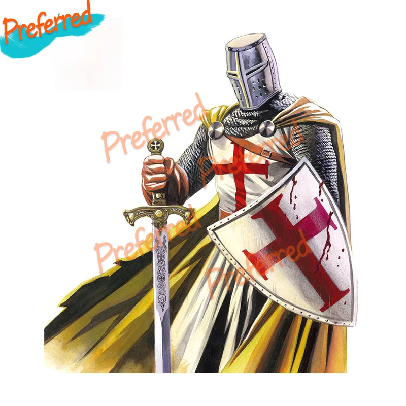Crusades Knights Templar Sticker Decal for Your All Cars Racing Laptop ...