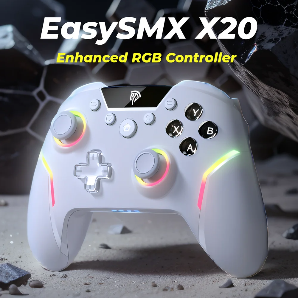 EasySMX-X20-Wireless-Gamepad-Enhanced-Controller-Compatible-with-PC-NS ...