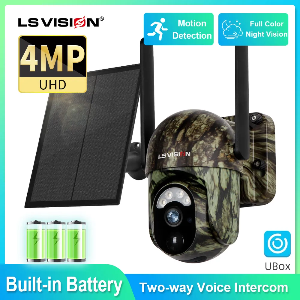 LS-VISION-4G-SIM-Solar-Security-Cameras-Wireless-Outdoor-2K-HD-Video-Surveillance-Color-Night ...