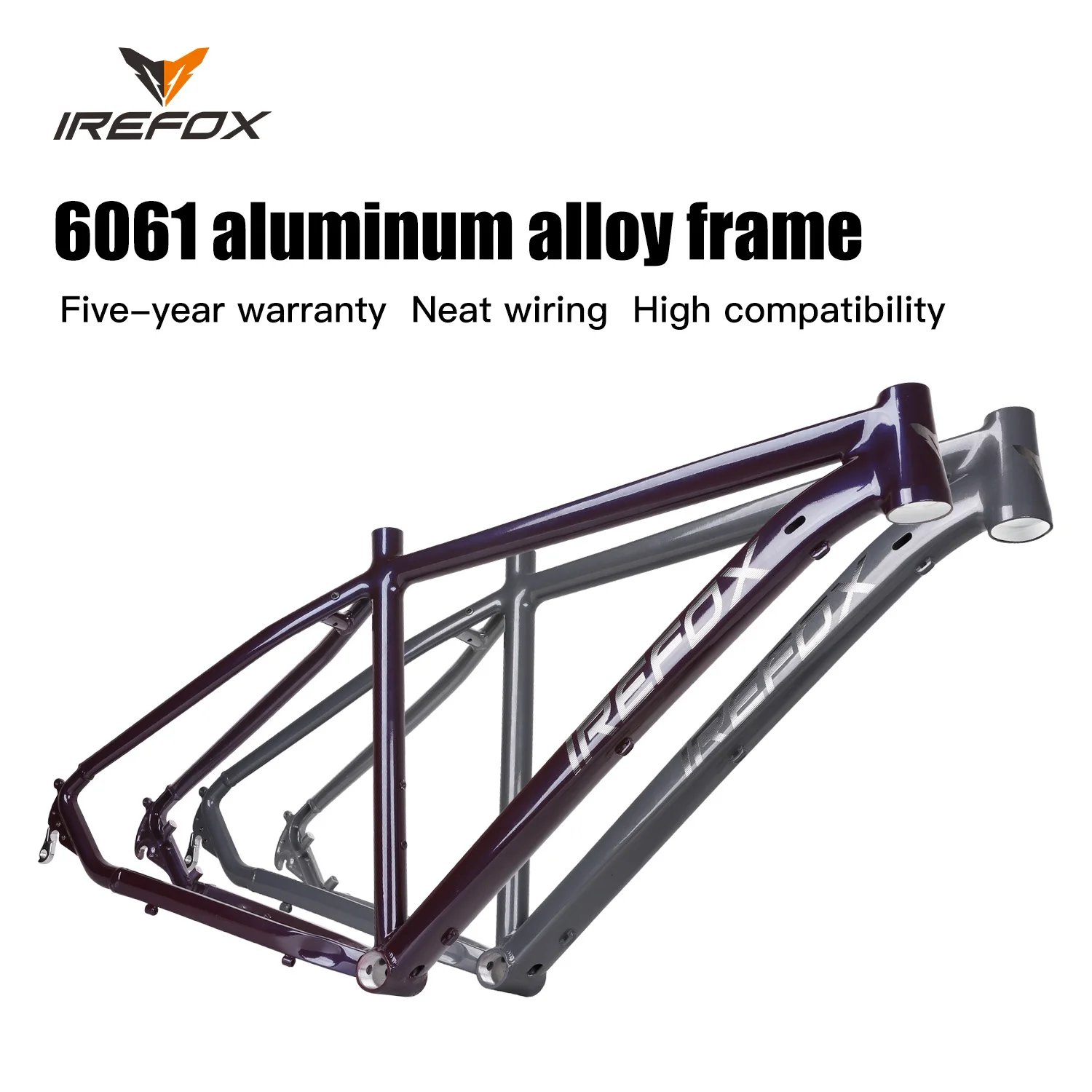 IREFOX 29inch MTB Hardtail Frame 135x10mm QR 17inch 19inch Mountain ...