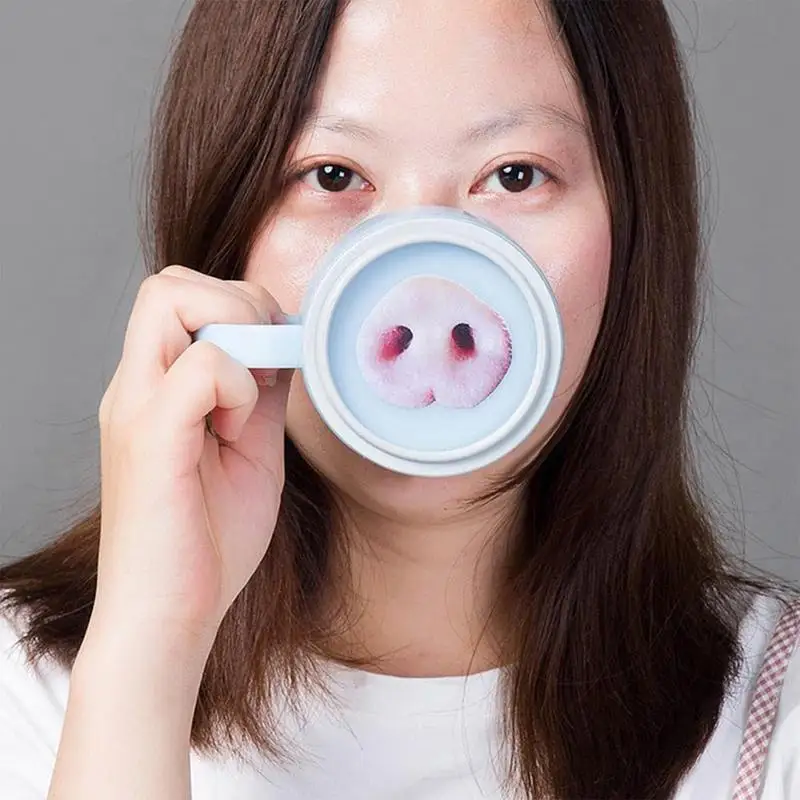 5Pcs-Pig-Nose-Cup-Patch-Funny-Animal-Decorative-Stickers-For-Cup-Bottom ...