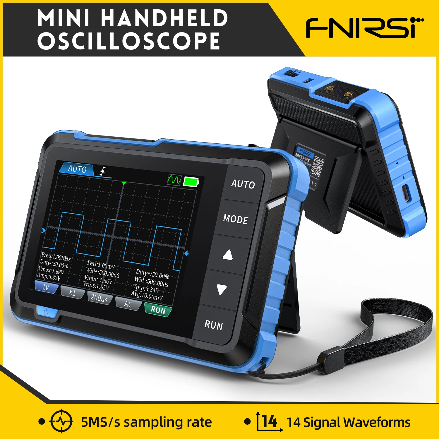 FNIRSI-osciloscopio-Digital-de-mano-DSO153-DSO152-generador-de-se-al-2 ...