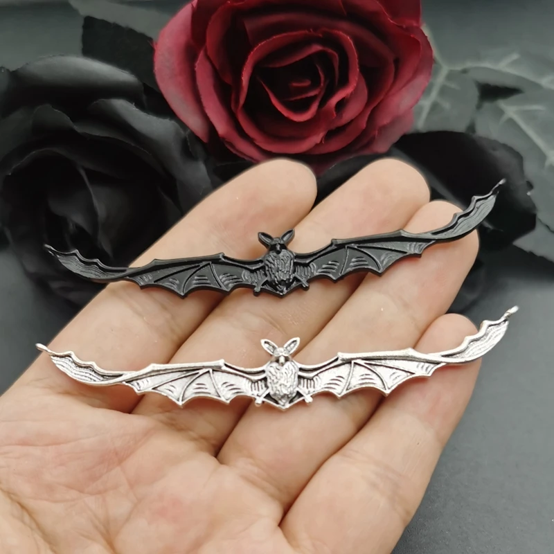 5 Pieces, Vampire Bat Pendant, Gothic Bat Pendant, Halloween ...